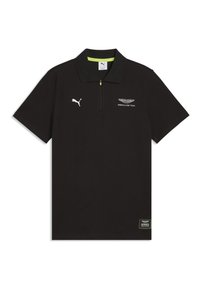 Puma ASTON MARTIN ARAMCO F1® TEAM JACQUARD - Piké - black/svart ...