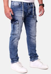 RESLAD Jeans Slim Fit - blau - Zalando.de