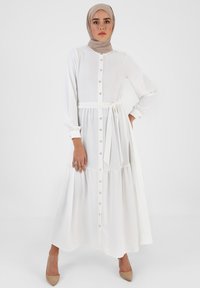 Modanisa Shirt dress - white - Zalando.ie