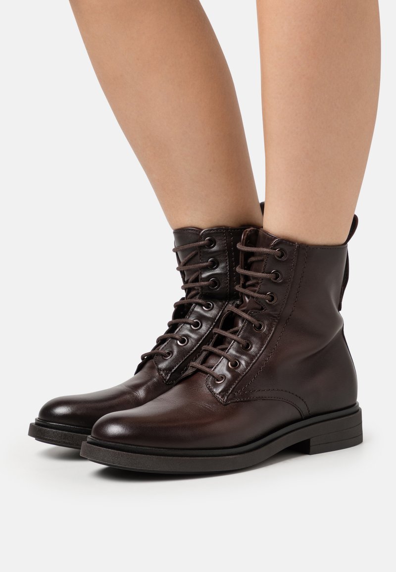 Marc O'Polo PAULA - Lace-up ankle boots - dark brown - Zalando.co.uk