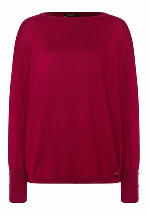 More & More Strickpullover - himbeer/rot - Zalando.de