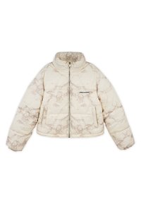Pegador ROYAL MARBLE PUFFER JACKET - Winter jacket - bone white, fossil ...