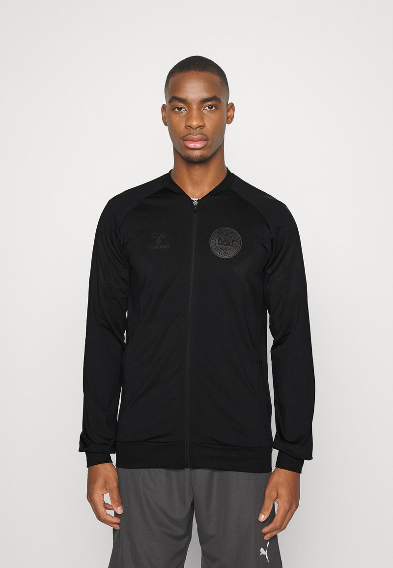 Hummel DENMARK 22 LINE UP JACKET - Landslagsklær - black/svart - Zalando.no