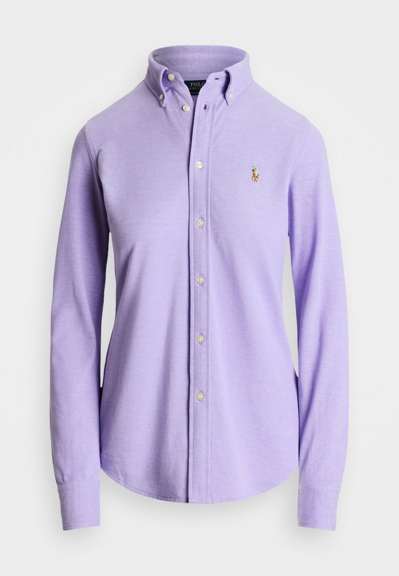 Polo Ralph Lauren LONG SLEEVE BUTTON FRONT SHIRT - Hemdbluse - pure ...