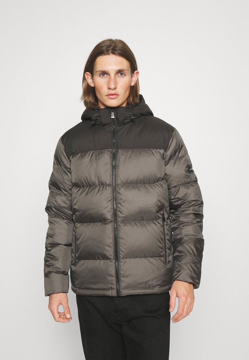 Hackett London ULTIMATE - Gewatteerde jas - charcoal/grijs - Zalando.be