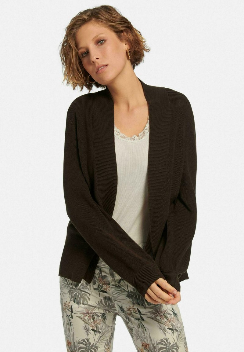 PETER HAHN Cardigan - mokka/marrone - Zalando.it