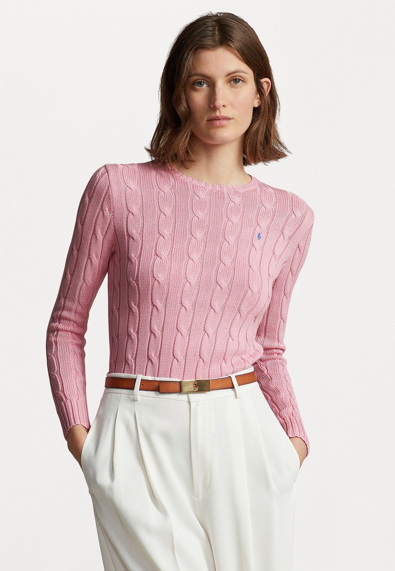 Polo Ralph Lauren Julianna Long Sleeve Strickpullover Carmel Pink