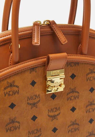 MCM TRACY TOTE LARGE - Handtasche - cognac - Zalando.de