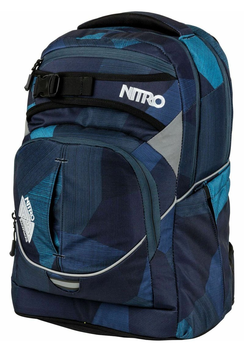 Nitro DAY SUPERHERO 44 CM - Backpack - fragments blue/donkerblauw ...