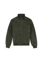 Scalpers Lederjacke - khaki - Zalando.de