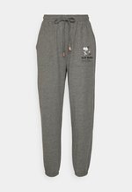 women'secret SELF RULES PANTS LONG PANT - Bas de pyjama - lunar grey ...