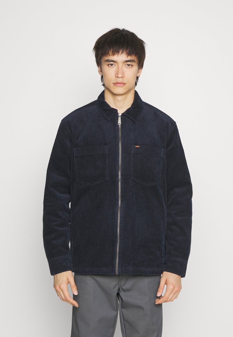 Lee RELAXED CHETOPA OVERSHIRT - Summer jacket - sky captain/dark blue ...