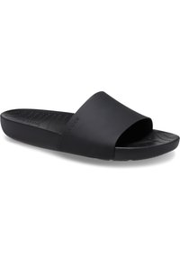 Crocs SPLASH SLIDE - Sandales de bain - black/noir métallisé - ZALANDO.FR