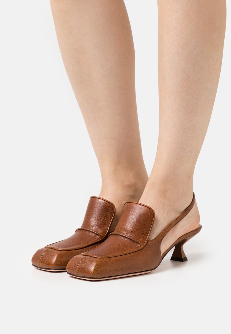 Sportmax EPICA - Classic heels - dark brown - Zalando.co.uk
