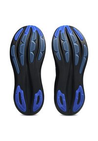 ASICS GEL NIMBUS 28 - Laufschuh Straße - black neon blue/schwarz - Zalando