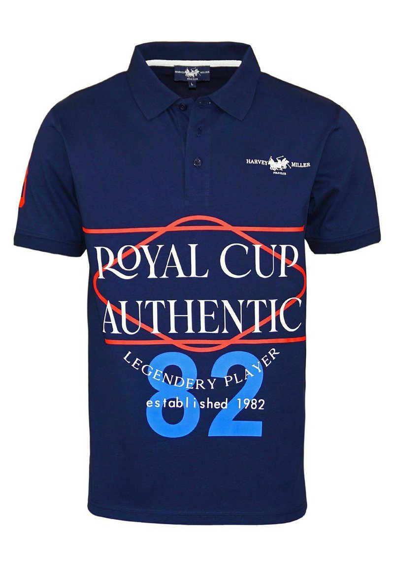 Harvey Miller Polo Club Poloshirt - dunkelblau - Zalando.at