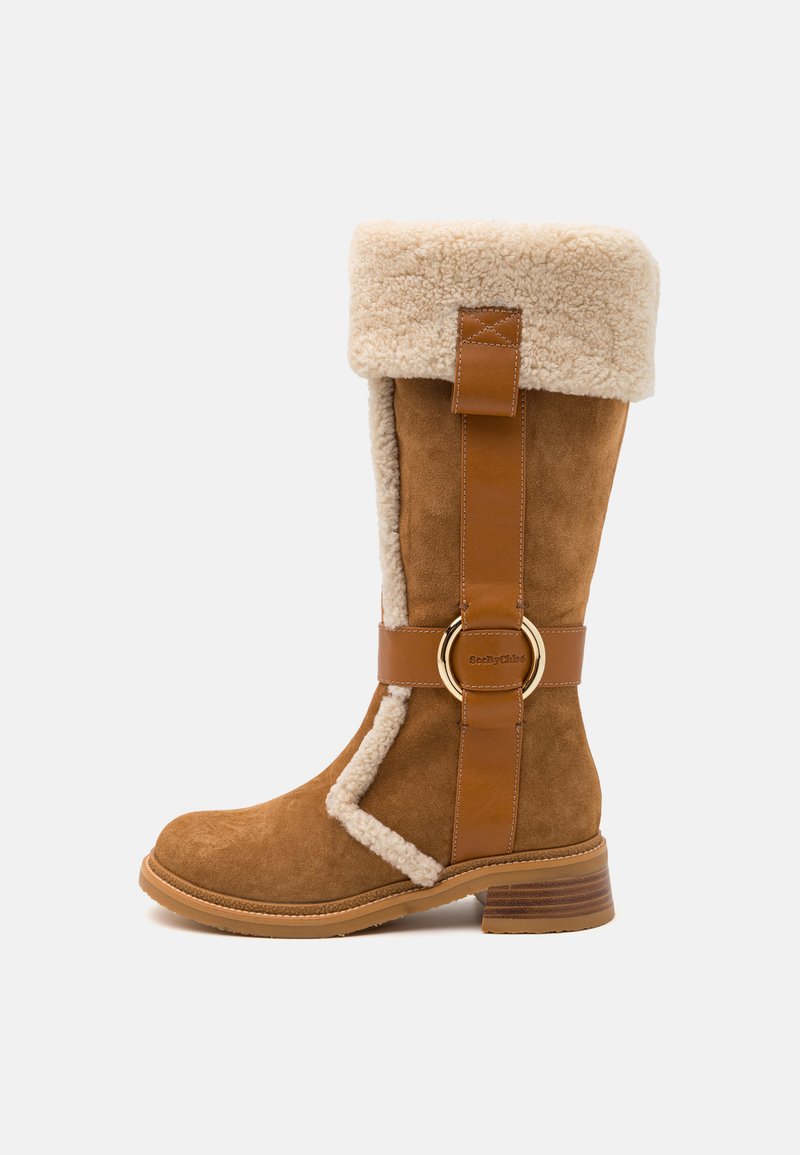 See by Chloé NEW RING LINE - Boots - brown - Zalando