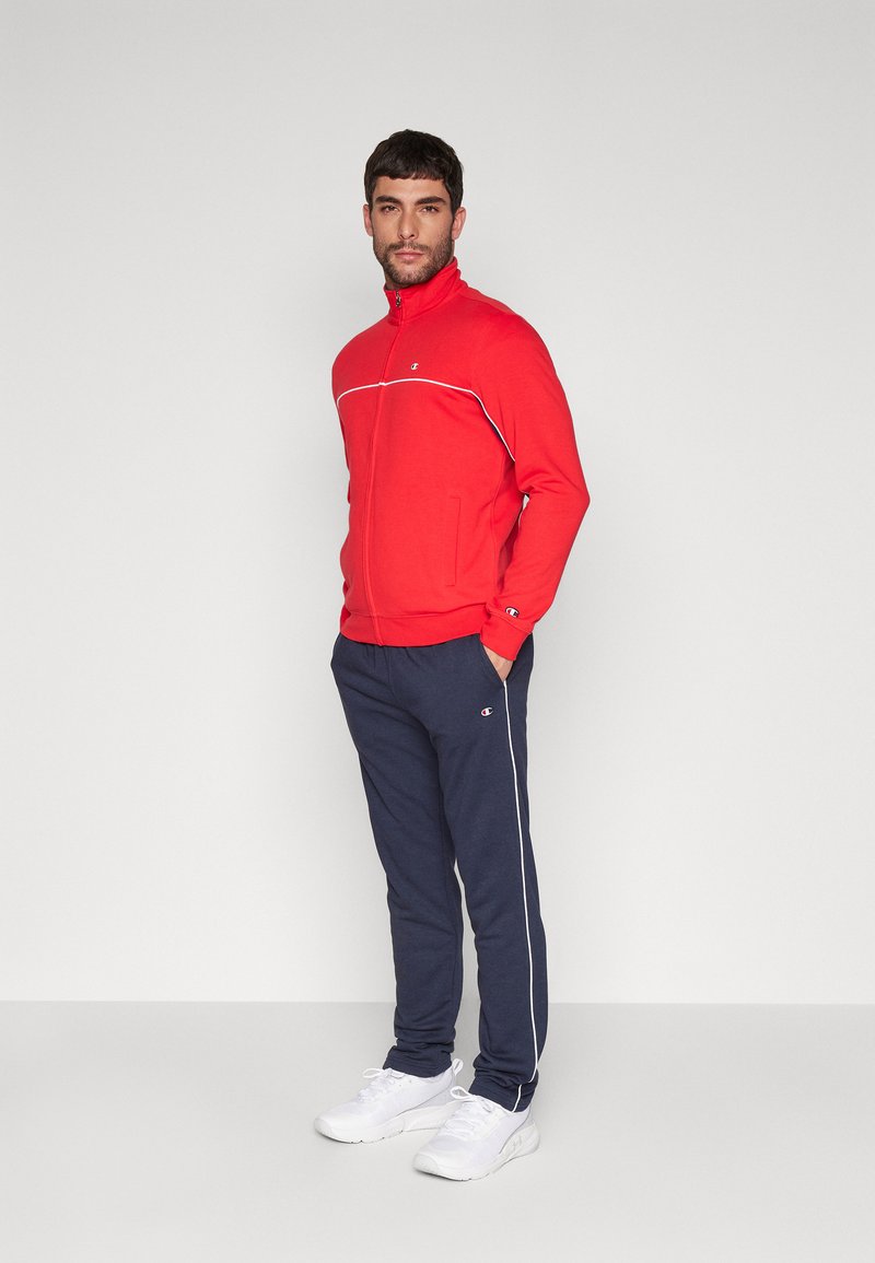 Champion FULL ZIP SUIT - Tracksuit - red/black/white/red - Zalando.co.uk