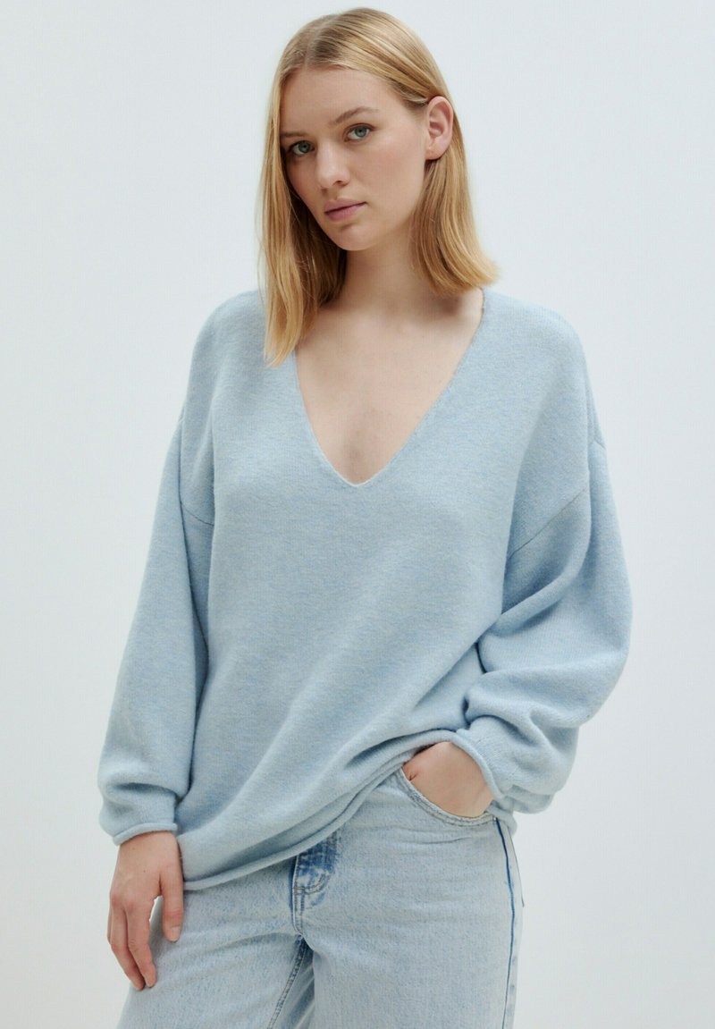 EDITED ERMELINA - Pullover - hellblau/bleu - ZALANDO