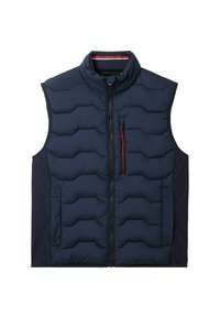 TOM TAILOR Chaleco - sky captain blue/azul marino - Zalando.es