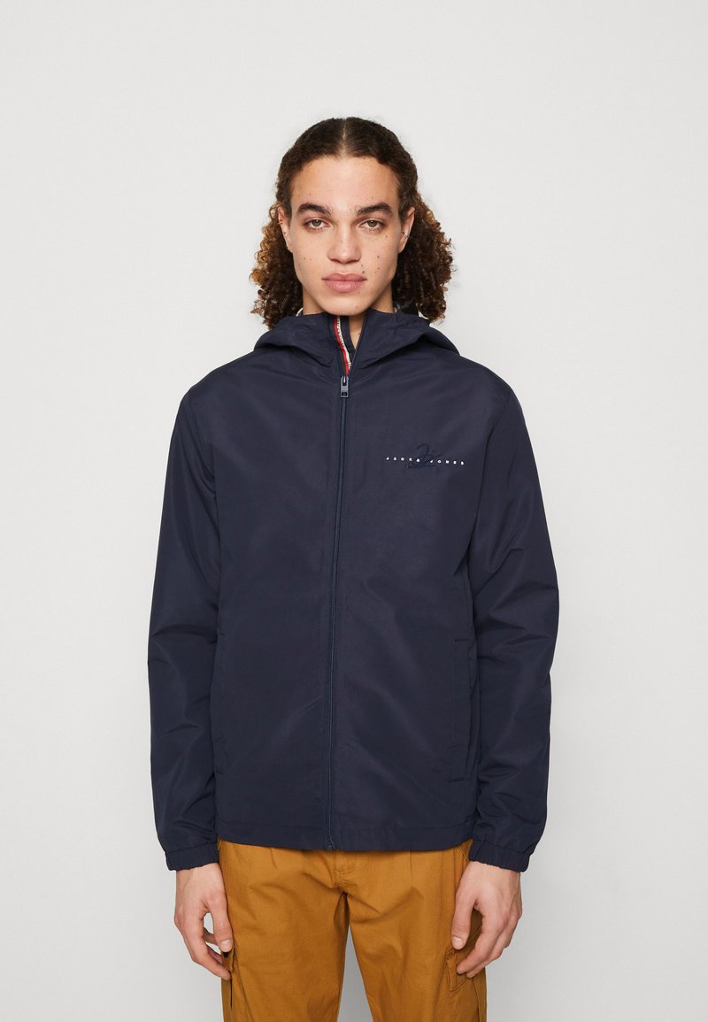Jack & Jones JORJOSHUA JACKET - Chaqueta fina - navy/azul marino ...