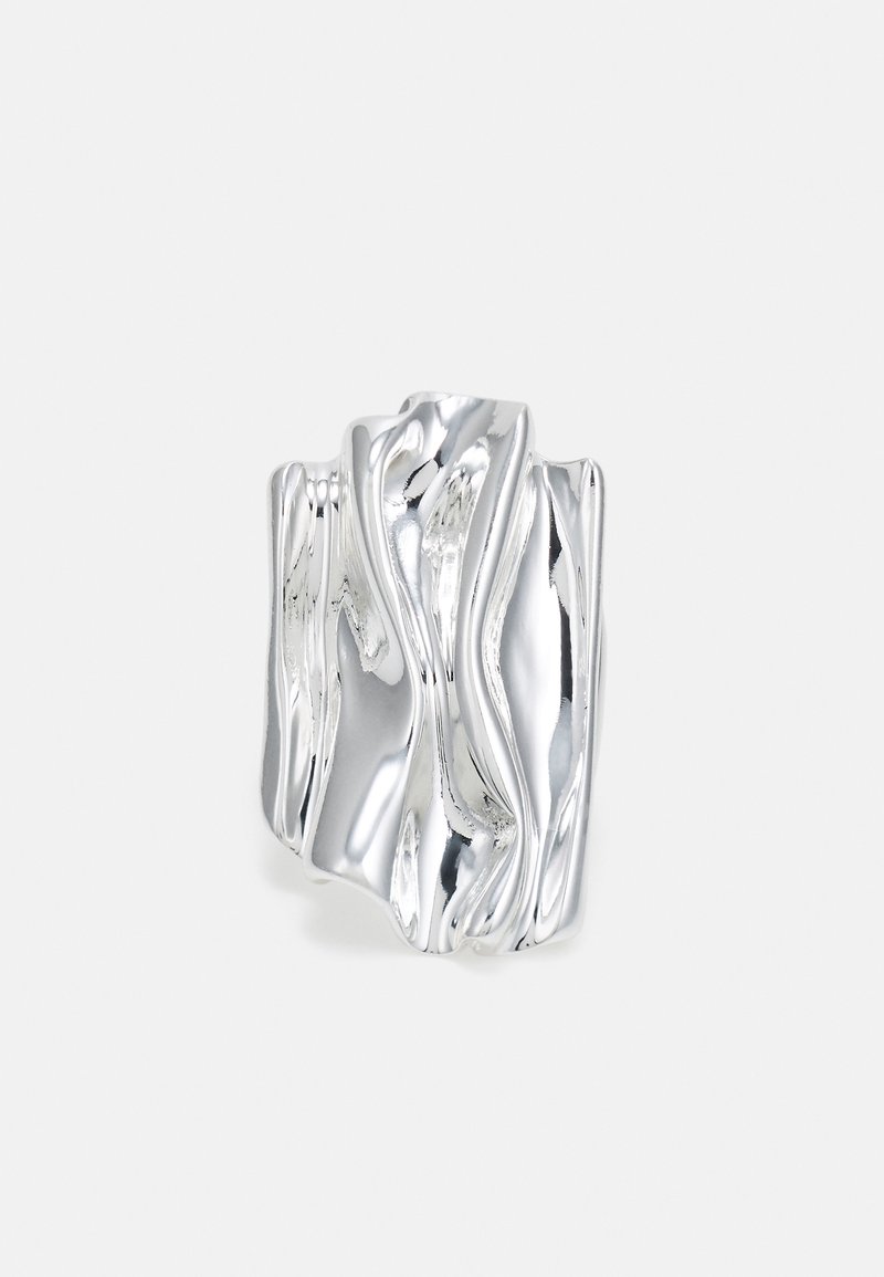 Pilgrim ANJA ADJUSTABLE STATEMENT RING - Ring - silver coloured ...