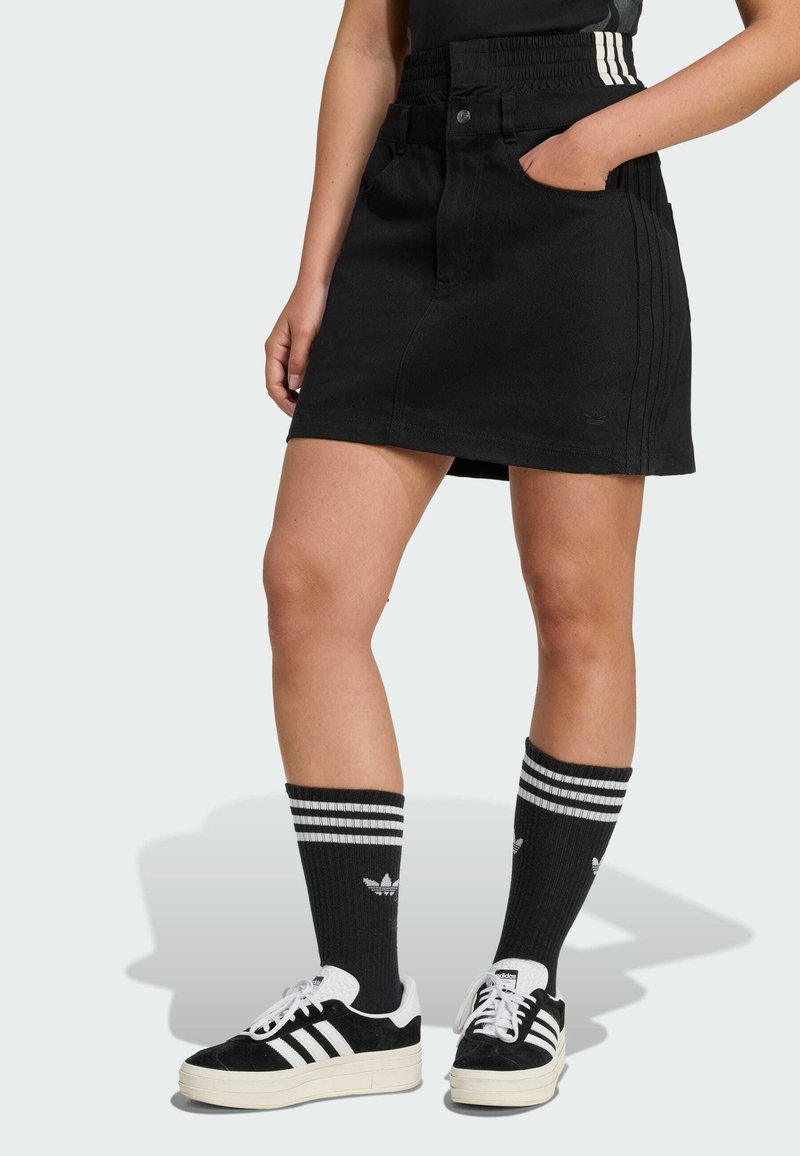 adidas Originals A-line skirt - black - Zalando.ie