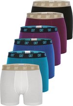 Cristiano Ronaldo CR7 6 PACK TRUNKS - Panties - purple/turquoise/grau ...