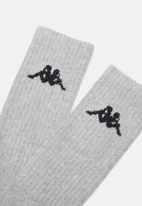 Kappa CREW SOCKS 9 PACK - Sportsokken - melange/bright white/grijs ...