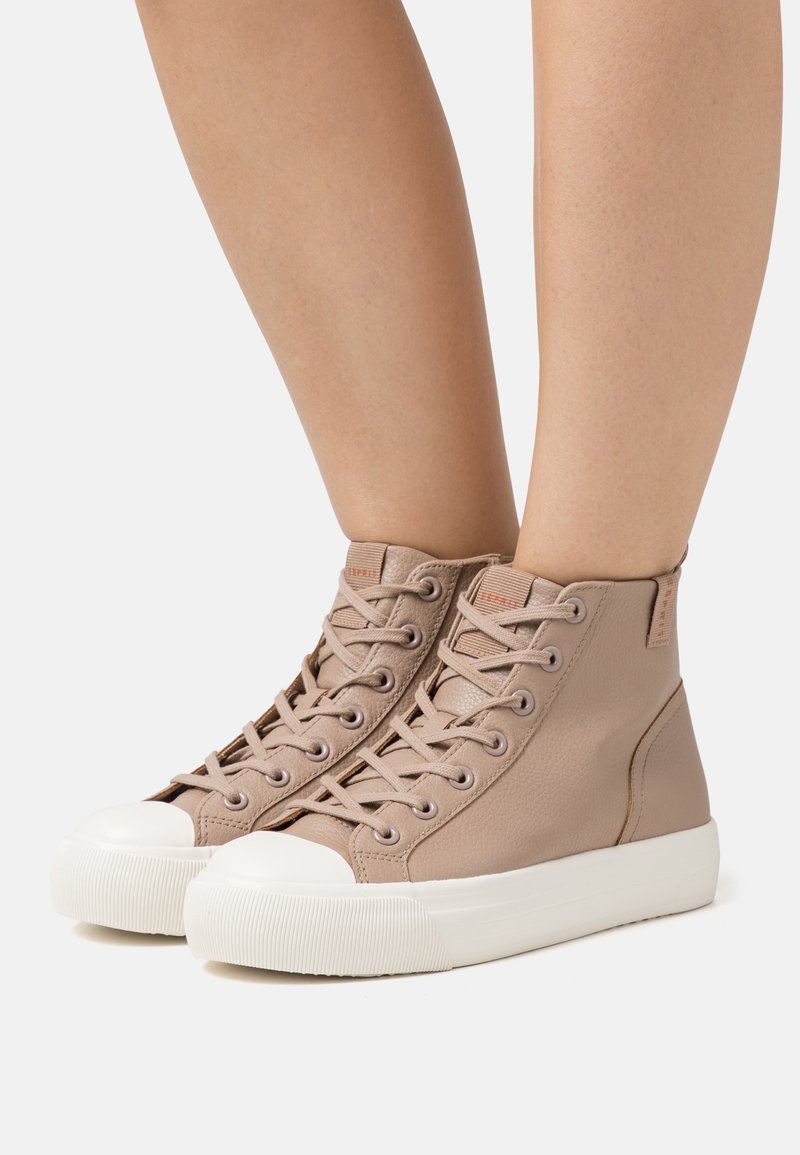 Esprit Sneaker High Taupe Zalandoat