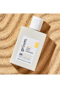 grüum SPF50 FACE SUNSCREEN - Protection solaire - neon yellow/jaune ...