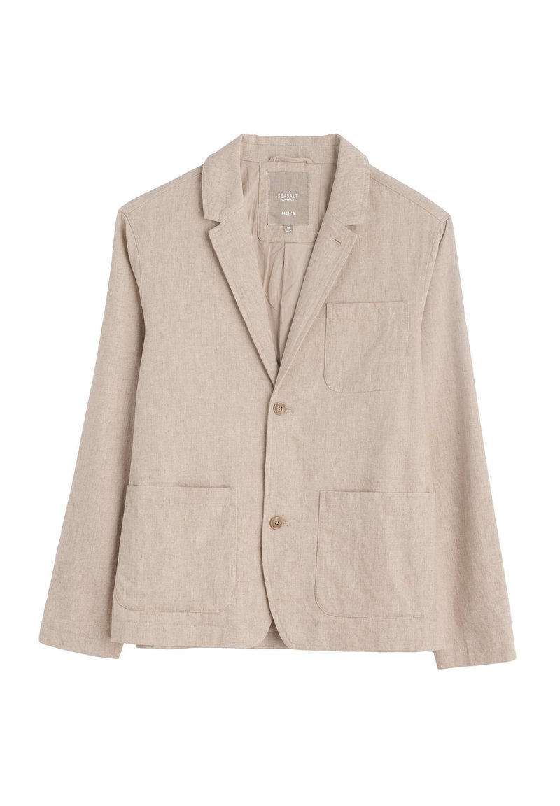Seasalt Cornwall MESSACK - Blazere - undyed linen undyed linen/beige ...