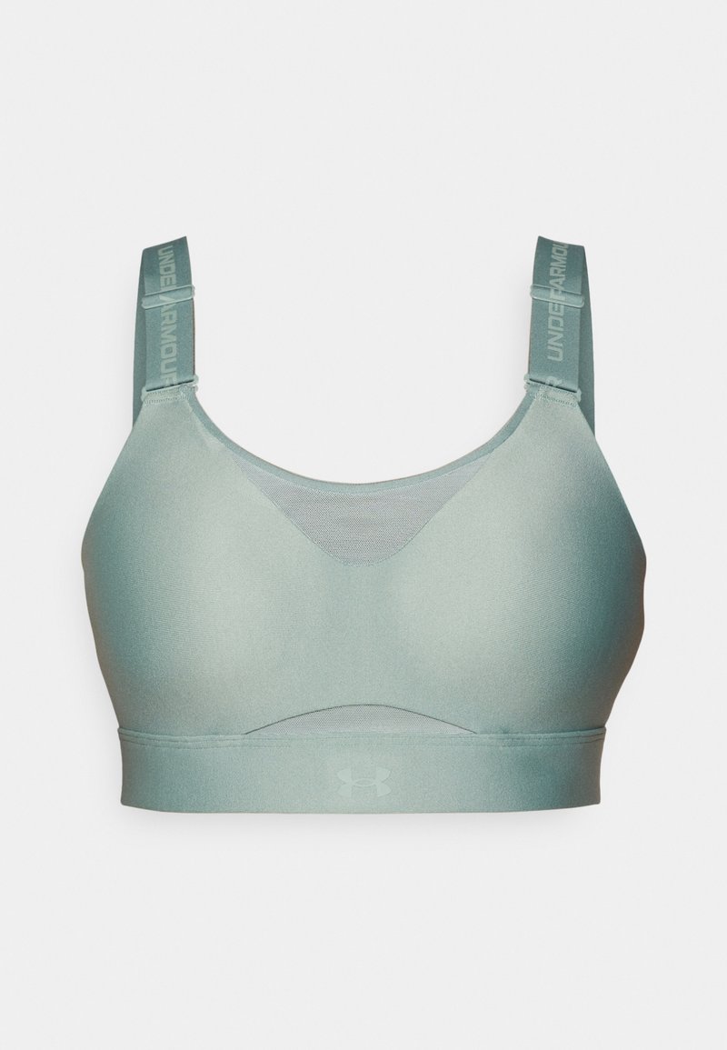Under Armour HIGH 2.0 BRA - Sports-BH'er med høj støtte - silica green ...
