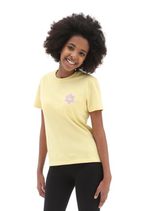 Vans SUNLIT V CREW - T-Shirt print - black/schwarz - Zalando.ch