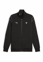 Puma SCUDERIA FERRARI STYLE MOTOR - Sweater met rits - black/zwart ...
