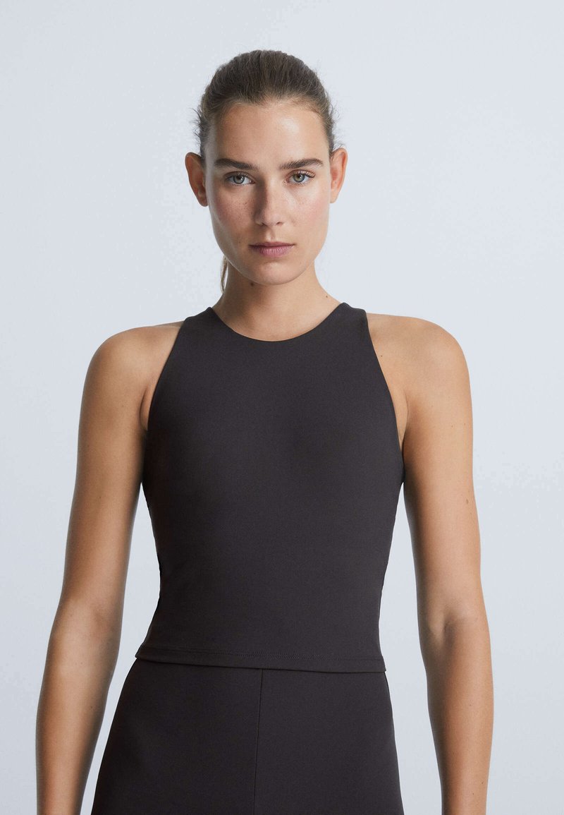 OYSHO Top - black/schwarz - Zalando.at