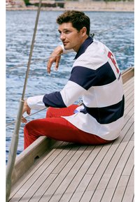 Façonnable CL BD RUGBY PATCH - Hemd - navy multi/dunkelblau - Zalando.de