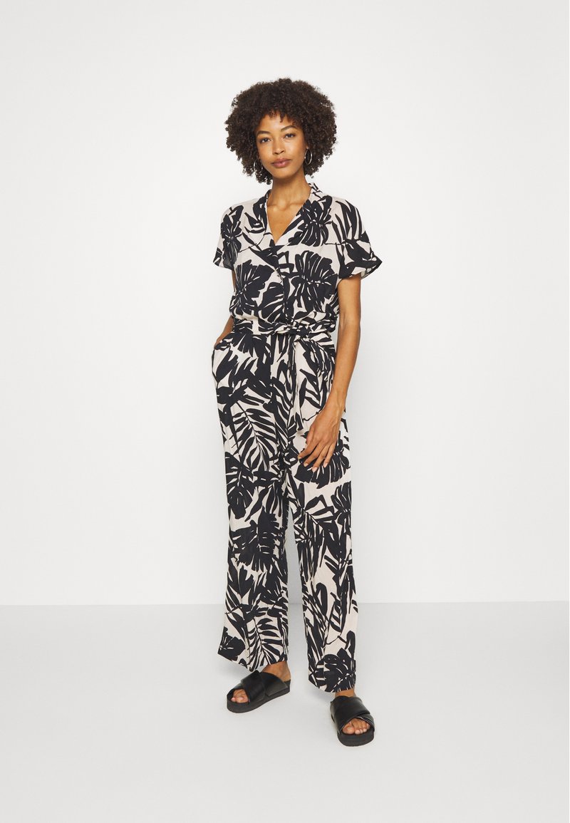 Cartoon OVERALL - Tuta jumpsuit - white/grey/bianco - Zalando.it