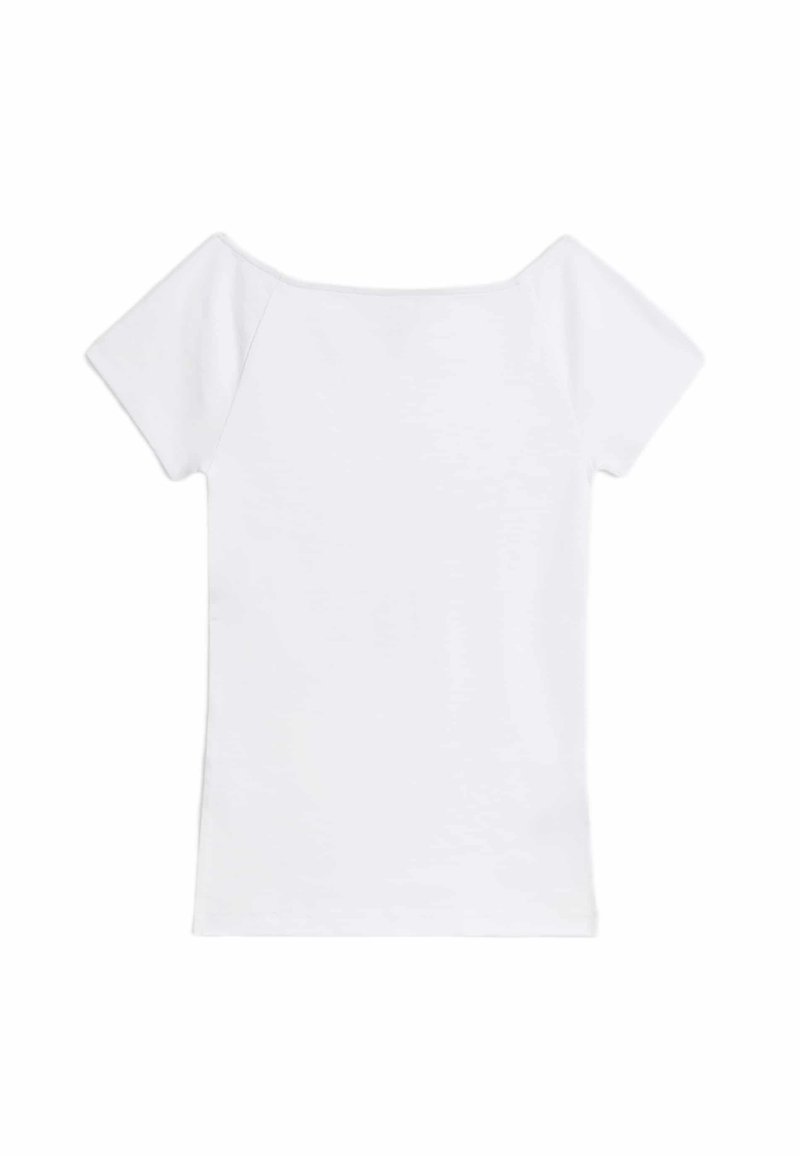 Marks & Spencer SLIM FIT - T-shirt basic - soft white/avorio - Zalando.it
