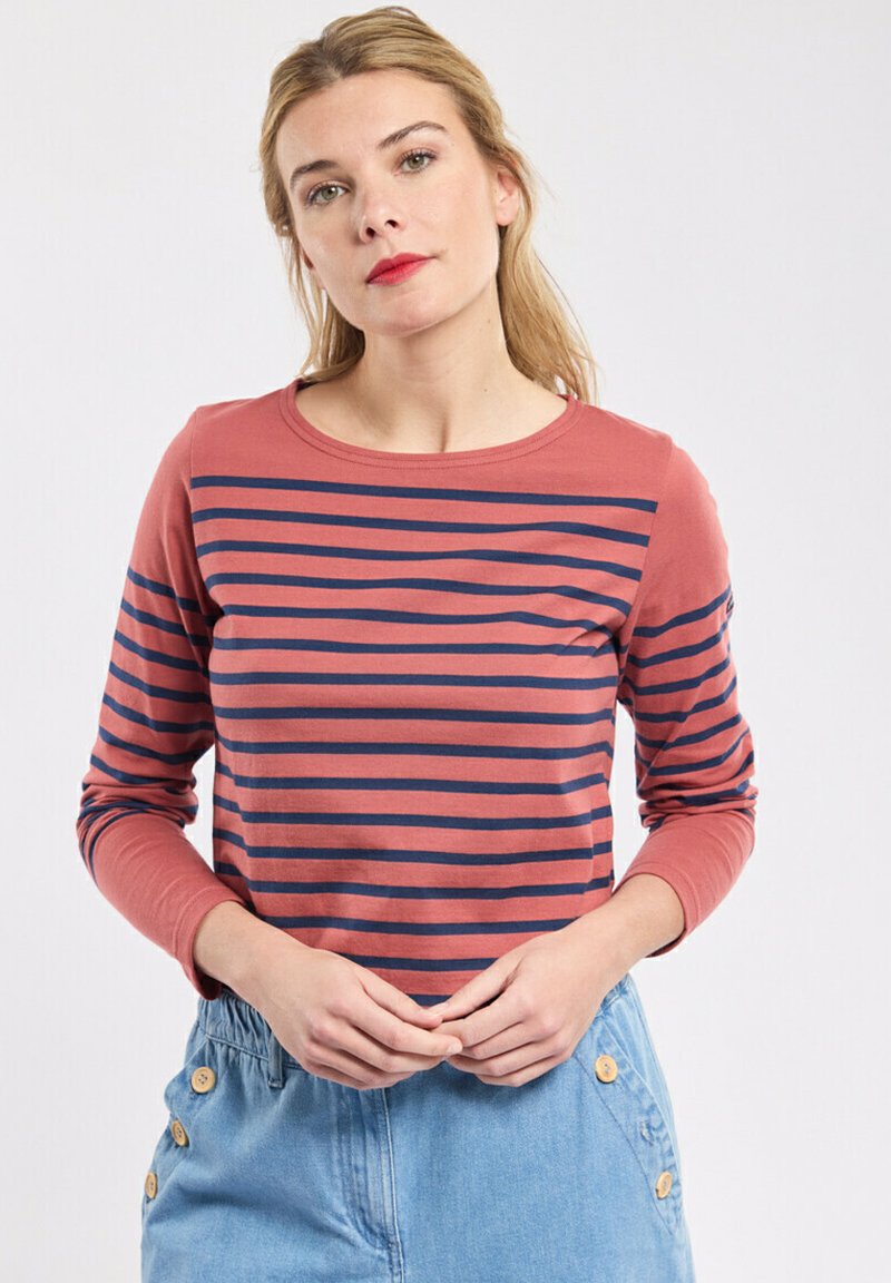 Armor lux ARSENAL - Langarmshirt - manganese aviso/cognac - Zalando