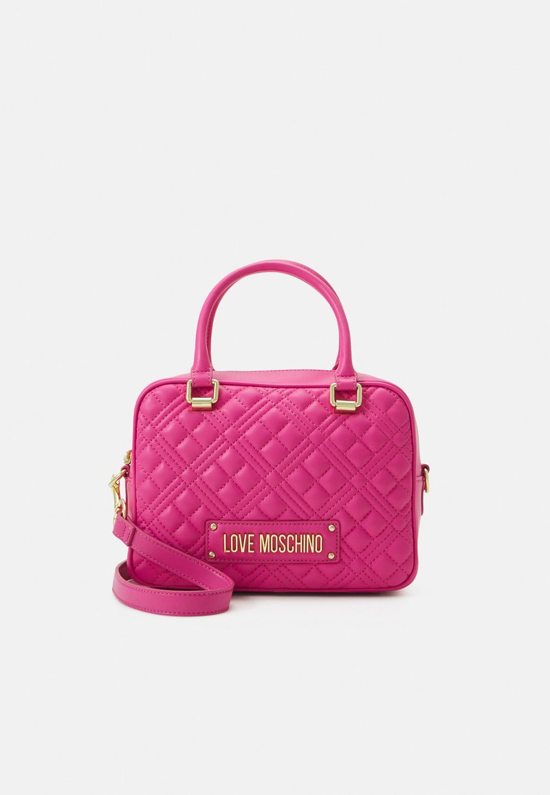 Love Moschino QUILTED BAG - Håndtasker - fuxia/pink - Zalando.dk