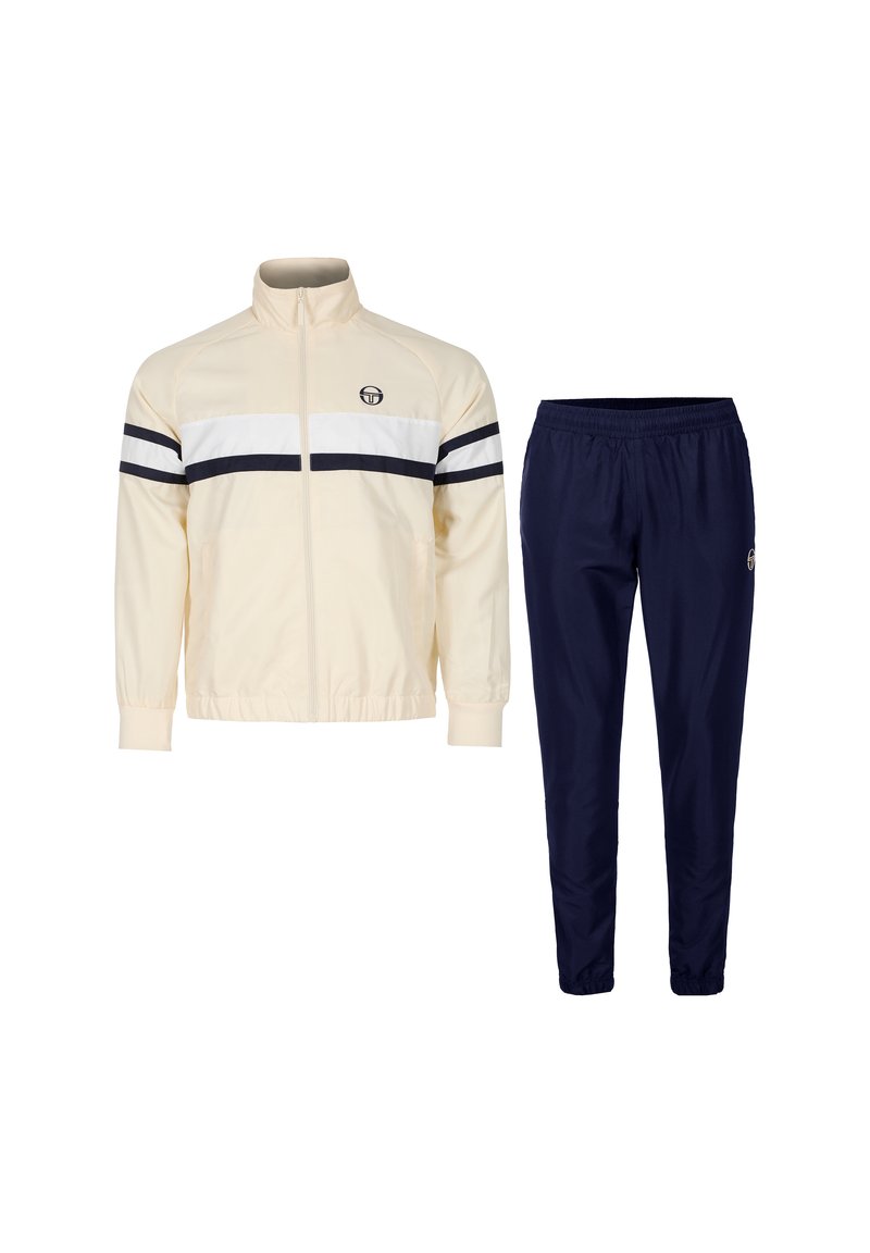 Sergio Tacchini BOARD SET - Trainingspak - dunkelblau creme/donkerblauw ...