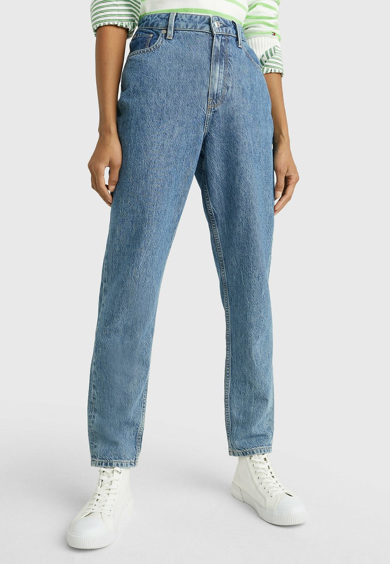 Tommy Hilfiger GRAMERCY HIGH RISE - Jeans Relaxed Fit - june/blue denim ...