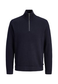 Jack & Jones JPRBLAMILANO SPRING HALF ZIP - Pulóver - night sky ...