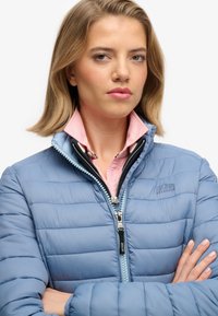 Superdry & Co FUJI LITE PADDED - Veste d'hiver - tidal blue/bleu clair ...