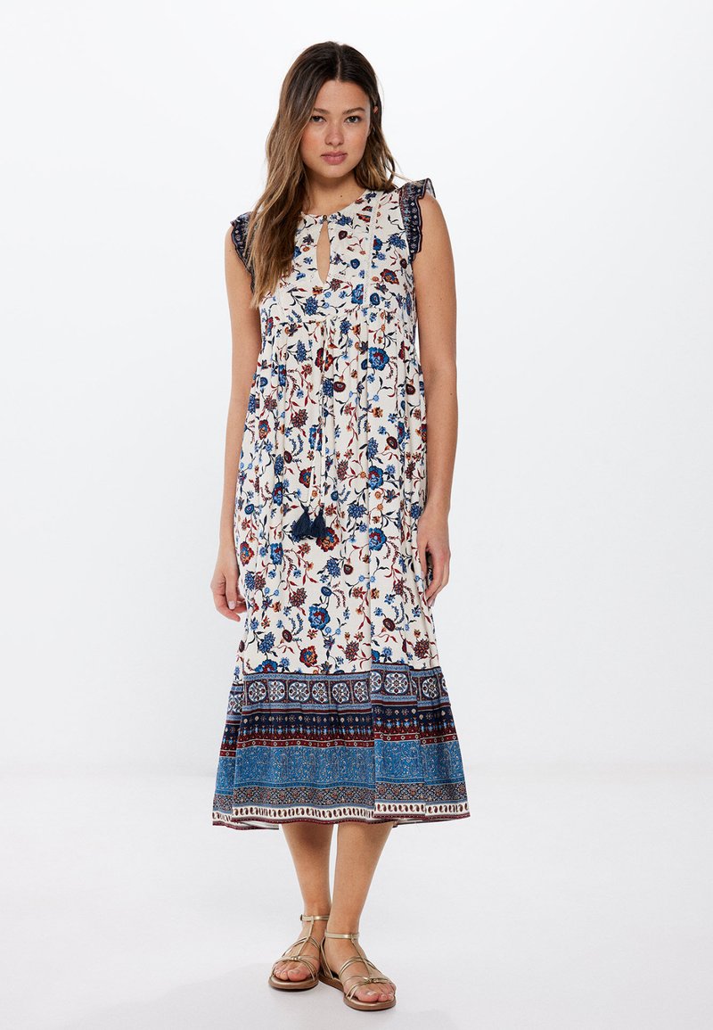 Springfield Day dress - blue - Zalando
