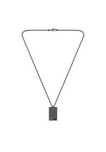 Lacoste STENCIL - Necklace - schwarz/black - Zalando