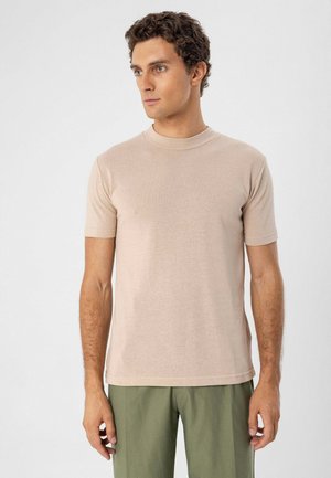 Antioch CREW NECK STRIPED - T-shirt print - brown/bruin - Zalando.nl
