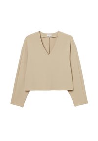 STOCKH LM Studio DIONNE V-NECK SHORT - Blouse - beige - ZALANDO.BE