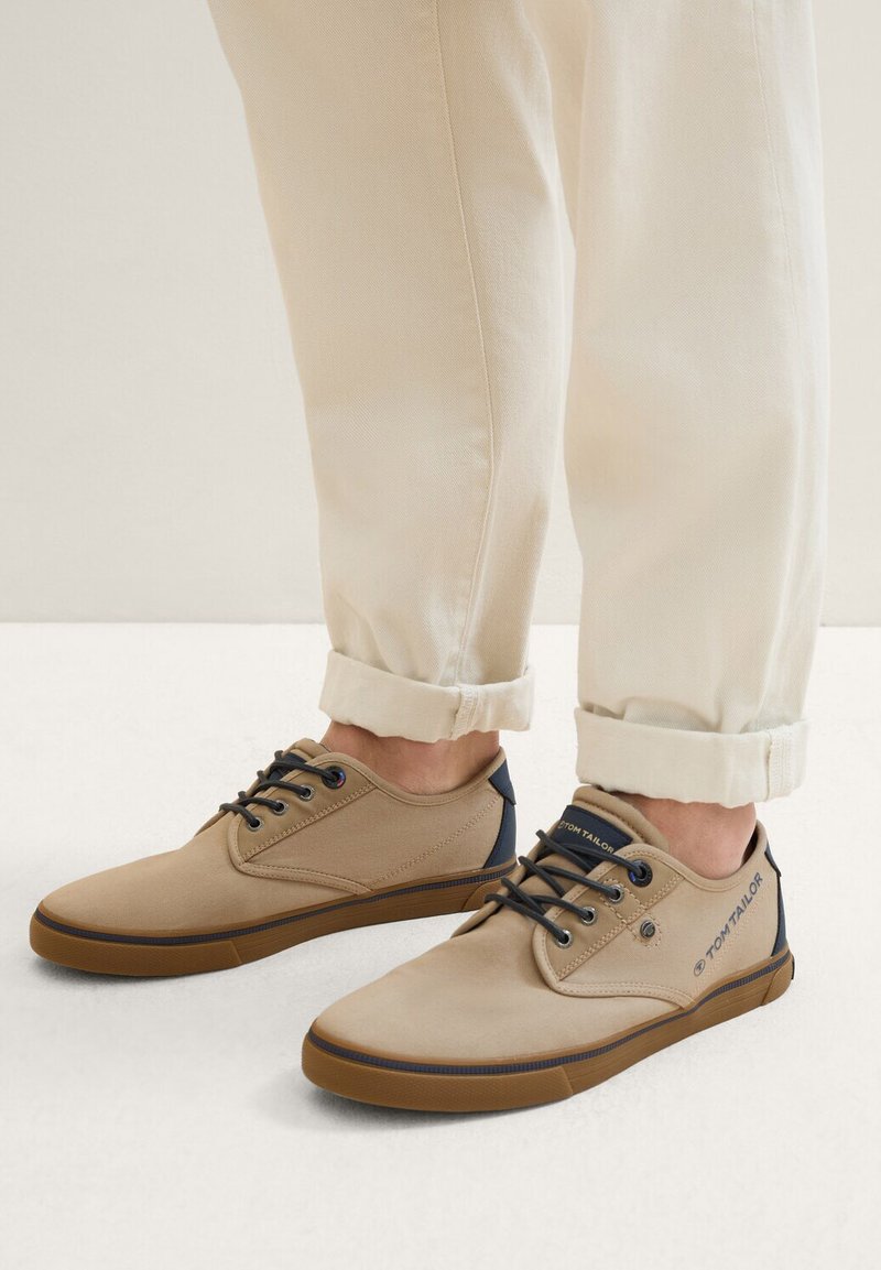 TOM TAILOR Trainers - sand - Zalando